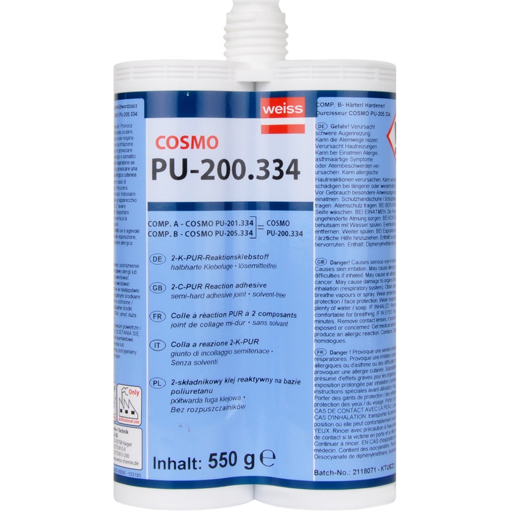 Hårdelastiskt allroundlim - No 1853 PU-200.334 | Limus Texo